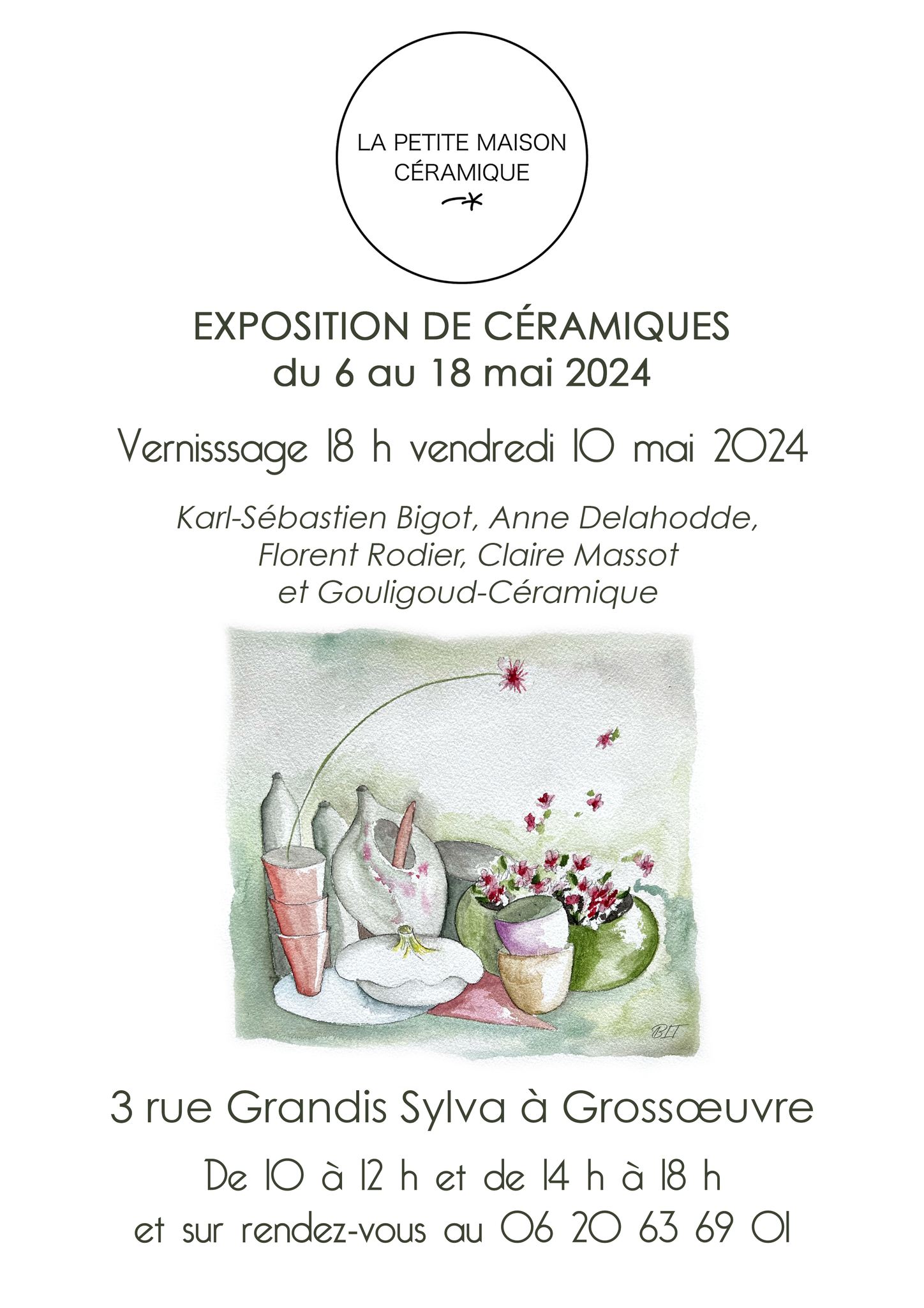 Poterie en Normandie - ATELIER CERAMIQUE FLORENT RODIER